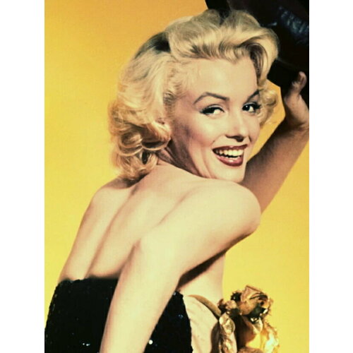 Плакат, постер на холсте Marilyn Monroe/Мэрилин Монро/искусство/арт/абстракция/творчество. Размер 30 х 42 см