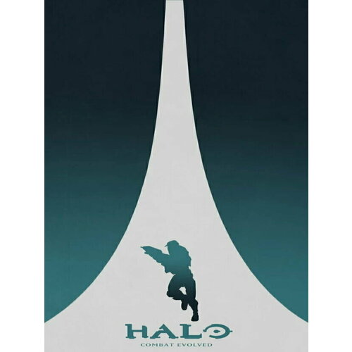 Плакат, постер на бумаге Halo-Combat Evolved/игровые/игра/компьютерные герои персонажи. Размер 42 х 60 см