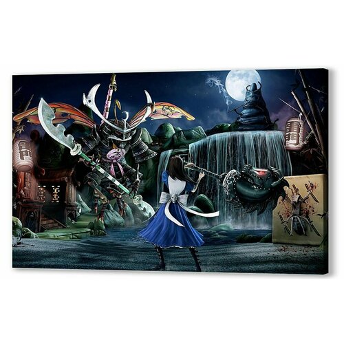 Плакат, постер на холсте Alice: Madness Returns. Размер 30 х 42 см