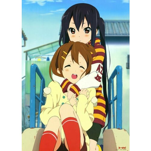 Плакат, постер на бумаге K-On. Кэйон. Размер 30 х 42 см