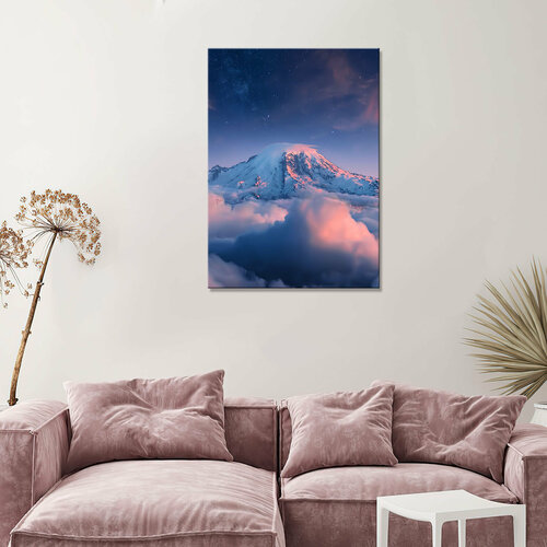 Интерьерная картина на холсте - над облаками 50х70