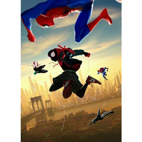 Плакат, постер на бумаге Marvel-Spider-Man/Marvel-Человек Паук. Размер 30 х 42 см