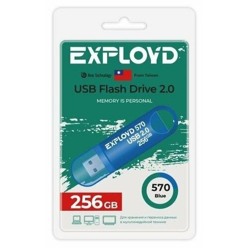 EXPLOYD 256GB 570 Blue 2.0 [EX-256GB-570-Blue]