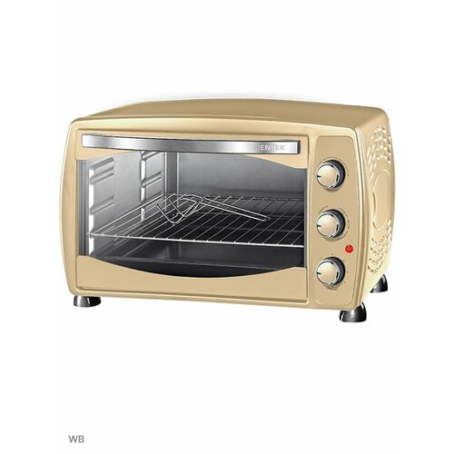 Жарочный шкаф Centek CT-1531-42 BEIGE Convection (беж) <42л> 1600Вт, конвекция, 5 реж, 90мин, 320°