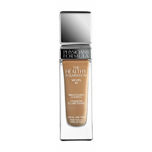 Невесомая тональная основа с сатиновым финишем средний теплый Physicians Formula The Healthy Foundation SPF 20