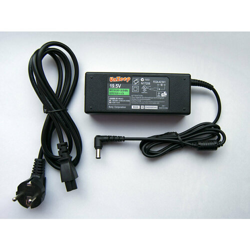 Для Sony VAIO SVE1512K1R блок питания, зарядное устройство Unzeep (Зарядка+кабель)