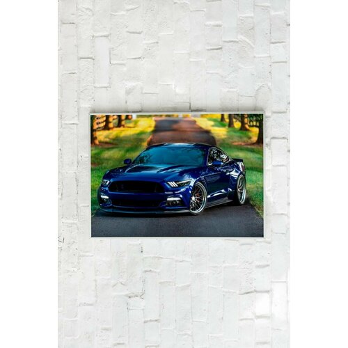 Плакат Ford Mustang/Машина/ Плакат на стену 33х48 см / Постер формата А3+