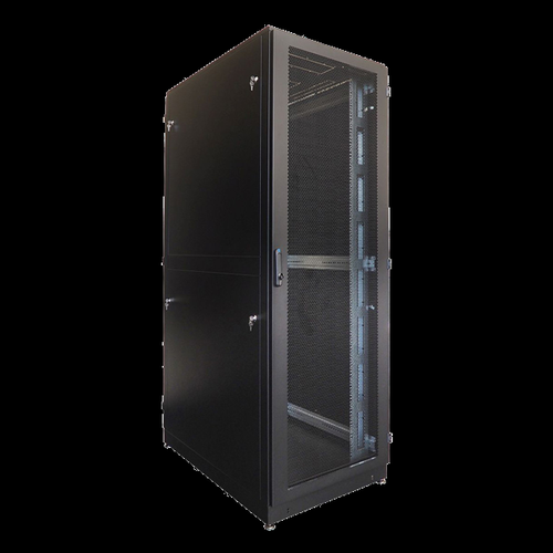 Шкаф ЦМО серверный напольный 42U (600 1200) дверь перфорированная 2 шт.