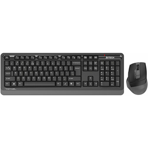 Клавиатура + мышь A4Tech Fstyler FG1035 клав: черный/серый мышь: черный/серый USB