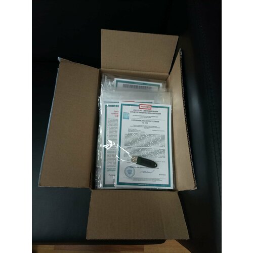 Ключевой носитель Рутокен Lite 64кб с бумажным сертификатом ФСТЭК