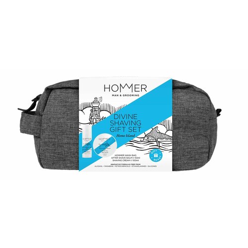 Набор для бритья / Hommer Divine Shaving Gift Set & Washbag