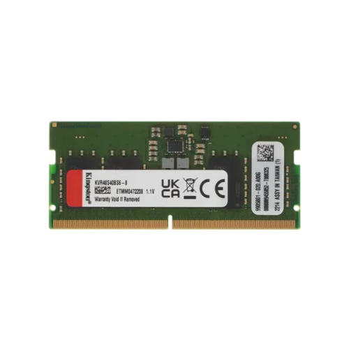 Оперативная память Kingston Память оперативная/ 8GB 4800MT/s DDR5 Non-ECC CL40 SODIMM 1Rx16