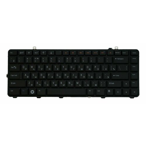 Клавиатура для Dell Studio 1557 черная с подсветкой