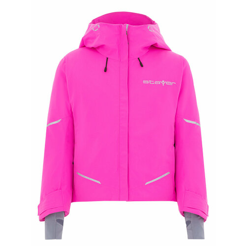 Куртка STAYER, размер 128, розовый