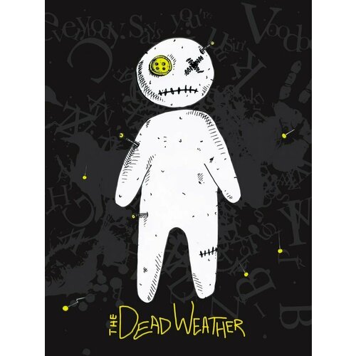 Плакат, постер на бумаге The Dead Weather/Мёртвая погода. Размер 21 х 30 см