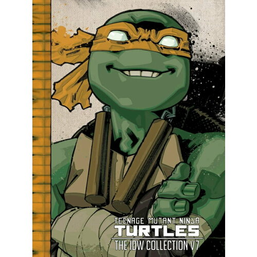 Плакат, постер на холсте Teenage Mutant Ninja Turtles: Mike/Черепашки Ниндзя: Микеланджело/комиксы/мультфильмы. Размер 21 х 30 см