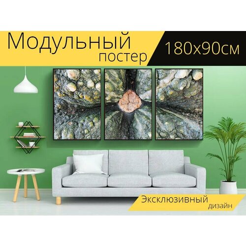Модульный постер "Тыква, давить, марина ди кьоджа" 180 x 90 см. для интерьера