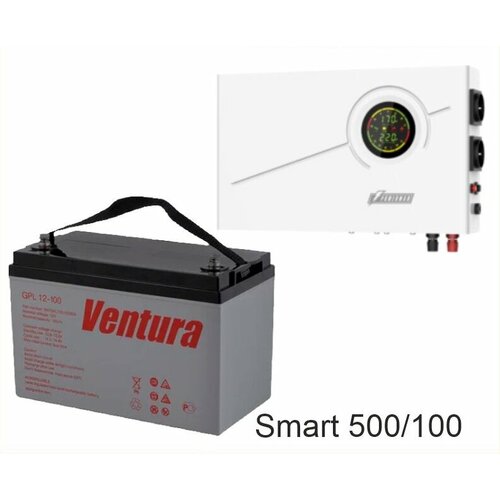 ИБП Powerman Smart 500 INV + Ventura GPL 12-100