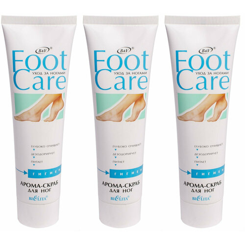 Belita Арома-скраб Foot Care для ног 100 мл, 3 шт.