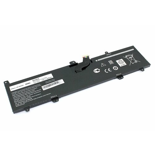 Аккумулятор для ноутбука Dell Inspiron 3168 (0JV6J) 7.6V 3400mAh OEM