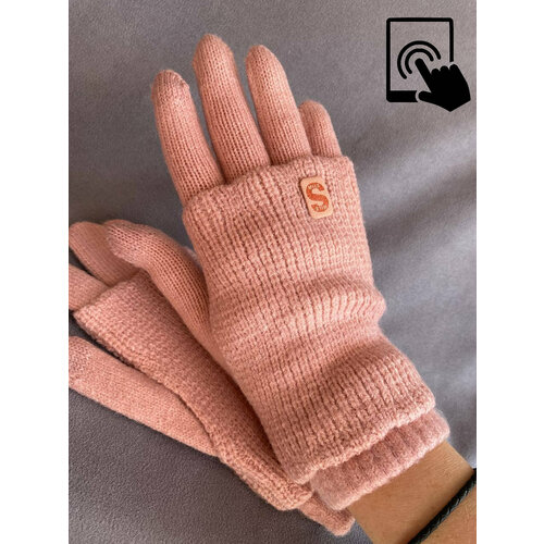 Перчатки  Pittards, размер 18-20, розовый