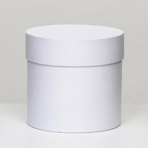 Шляпная коробка белая, 10 х 10 см 9422540
