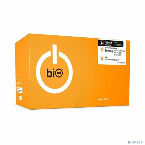 Bion Cartridge Расходные материалы Bion MLT-D119S BCR-MLT-D119S Картридж для Samsung MLT-D119S /ML-1615/2010/2015/2020/2570/2571/1610/2510/4521/1620/1625/4321 (3000 стр.), Черный, с чипом