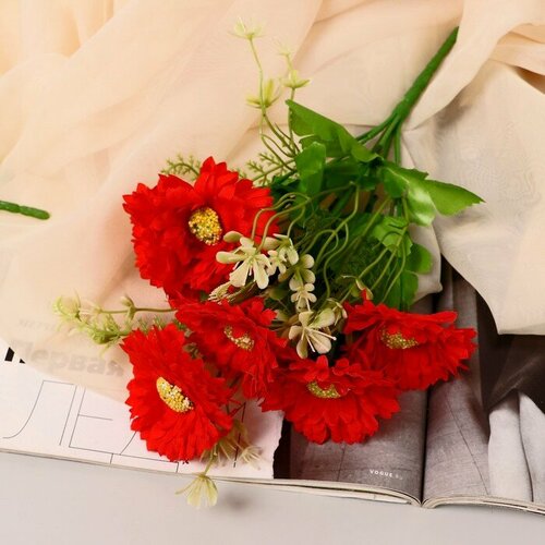 Букет Хризантема Зембла 6 цветков, d-6,5 см h-26 см, микс 2 шт