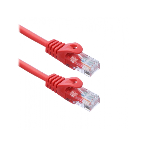 Патч-корд ACD Патч-корд Cat5e UTP 24AWG 4Pair, 7/0.18мм CCA Красный,1.5м, (741487)