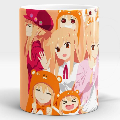 Кружка для чая и кофе с принтом Двуличная сестренка Умару аниме