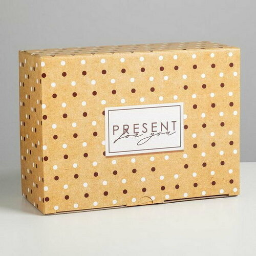 Коробка сборная Present, 26 x 19 x 10 см