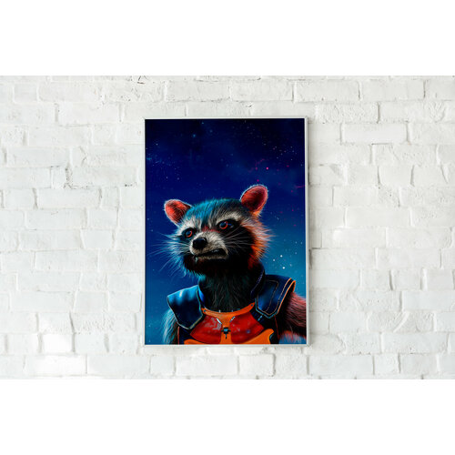 Плакат без рамы Стражи Галактики/Мстители/Грут/Guardians of the Galaxy/ Мультсериал/ Плакат на стену 21х30 см / Постер формата А4