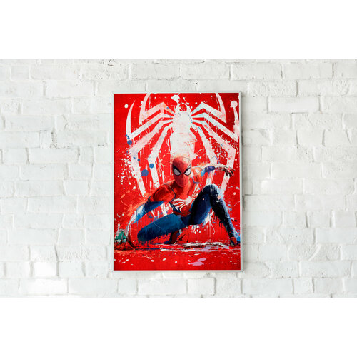 Плакат Человек Паук/Подарок/ Плакат на стену 33х48 см / Постер формата А3+