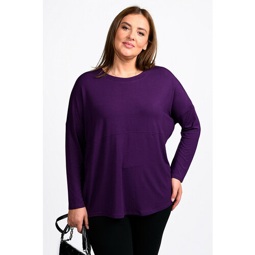 Блуза  SVESTA, размер 66, фиолетовый