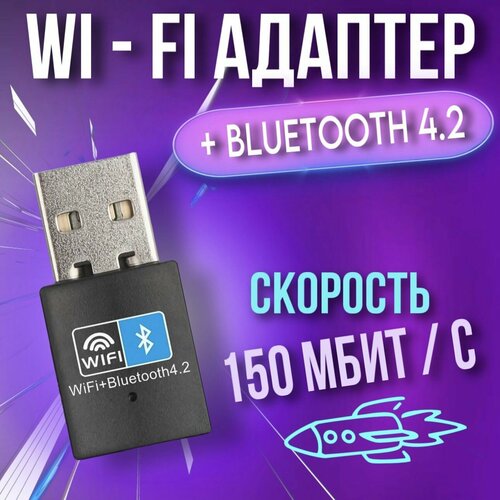 2 в 1 USB Wi Fi Bluetooth беспроводной