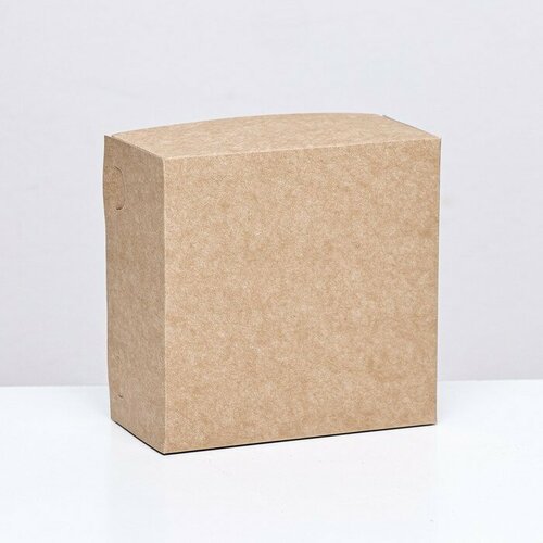 Коробка для торта 13,5 х 13,5 х 6,8 см(10 шт.)