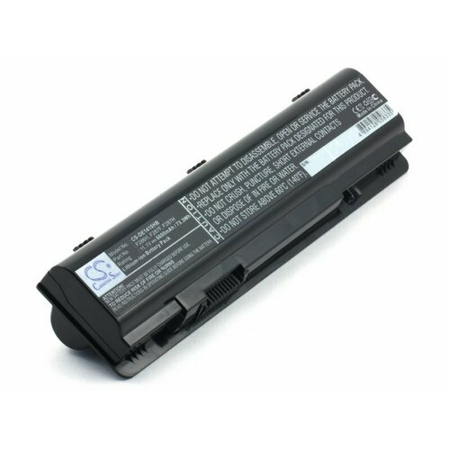 Аккумулятор усиленный для Dell F287F (6600mAh)