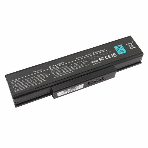 Аккумулятор OEM (совместимый с A32-F2, A32-F3) для ноутбука Asus A9 11.1V 5200mAh черный