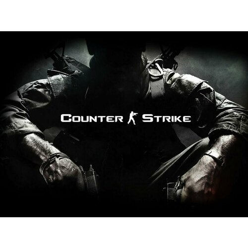 Плакат, постер на холсте Counter-Strike/Контер-Страйк. Размер 21 на 30 см