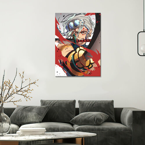 Интерьерная картина на холсте - Узуй Клинок рассекающий демонов 40х60