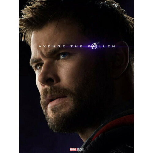 Плакат, постер на бумаге Avengers: Endgame Collection /Мстители: Финал/Тор/искусство/арт/абстракция/творчество. Размер 42 на 60 см