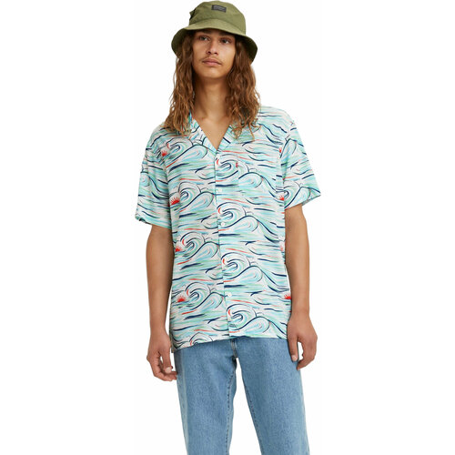 Рубашка Levi's, размер XXL, синий