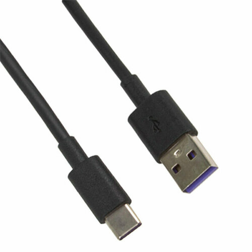 USB кабель "LP" USB Type-C 5А черный