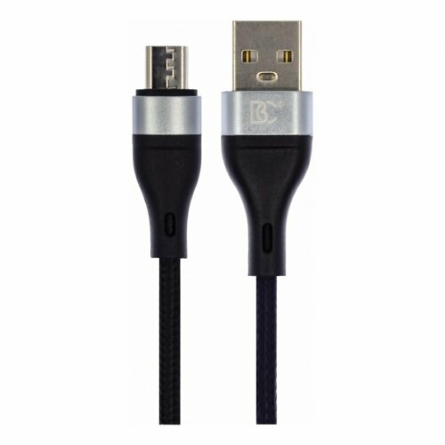Дата-кабель Battery Collection USB-MicroUSB (PD) (5 A) 1 м, черный