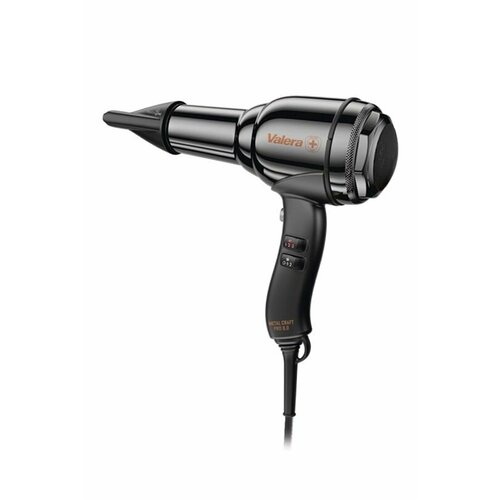 Фен для волос профессиональный Valera Metal Craft Pro 8.0 Black Chrome MCP8.0RCBL, 2200W