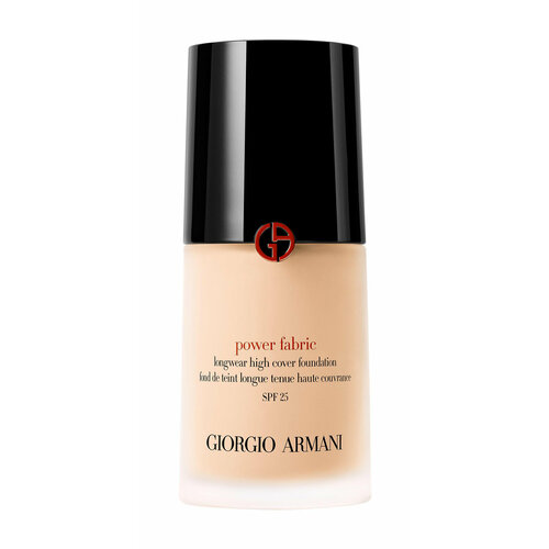 GIORGIO ARMANI Power Fabric Тональный крем для лица стойкий SPF 25, 30 мл, 1.5