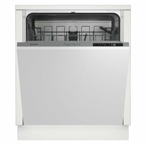 Встраиваемая посудомоечная машина Indesit DI 3C49 B, полноразмерная, ширина 59.8см, полновстраиваемая, загрузка 13 комплектов