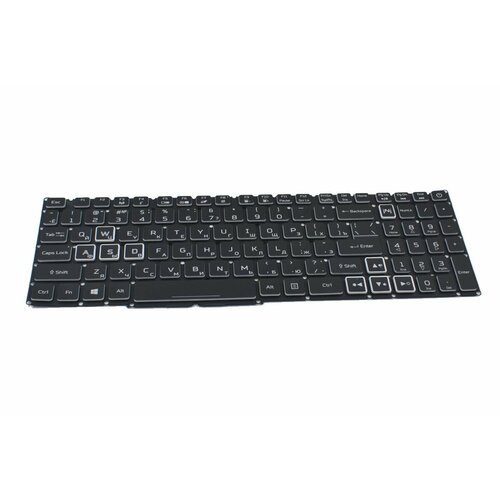 Клавиатура для Acer Nitro 5 AN515-45-R6P5 ноутбука с RGB подсветкой