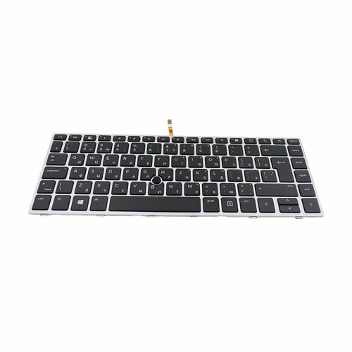 Клавиатура для HP EliteBook 840 G5 ноутбука с пойнтером и подсветкой