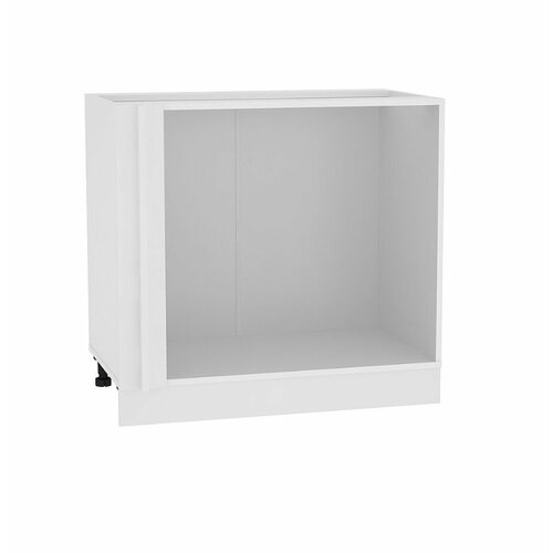 Каркас нижнего углового кухонного шкафа НУ990М, ширина 89 см, белый